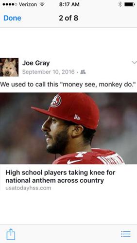 Gray faces backlash over posts | News | nny360.com