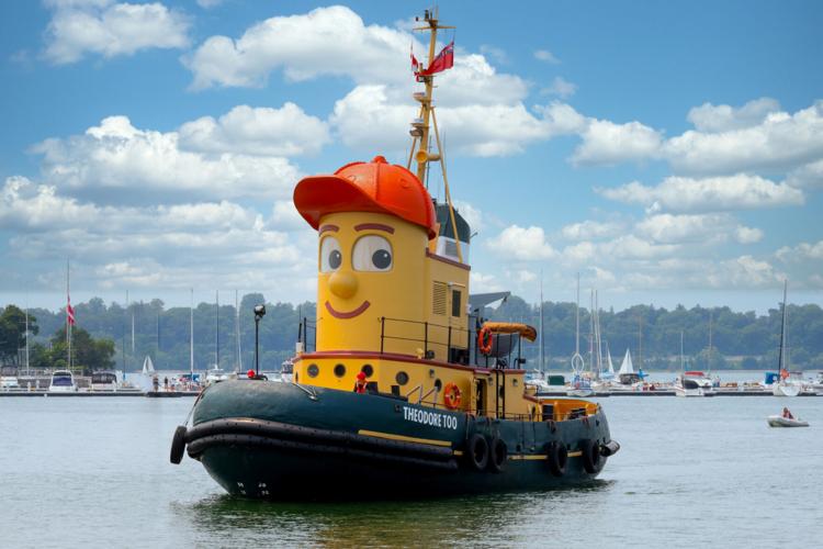Theodore TOO, a real tugboat representing a beloved Canadian television ...