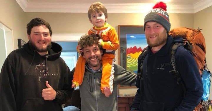 Cross-country walkers: Military veteran and childhood friend walk ...