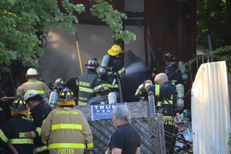 Fire rips through barn in Germantown | | nny360.com