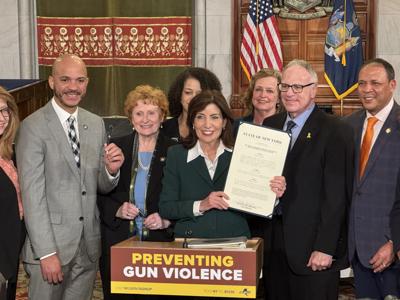 Hochul signs three gun safety bills into law | Top Stories | nny360.com