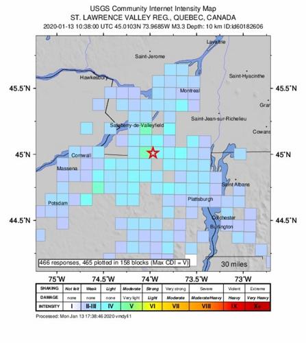 Earthquake in Quebec felt in Northern New York | St. Lawrence County ...