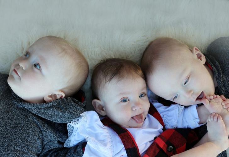 Norwood triplets celebrate one year after overcoming odds | Family and ...