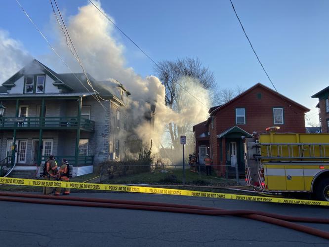 Watertown apartment building on fire | | nny360.com