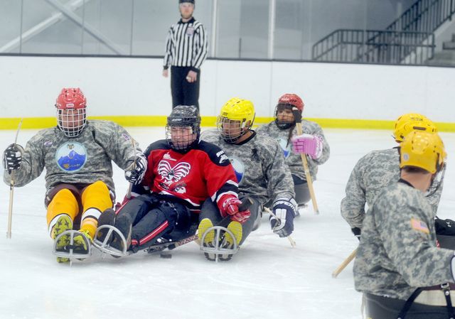 Sled hockey benefits wounded warriors | News | nny360.com