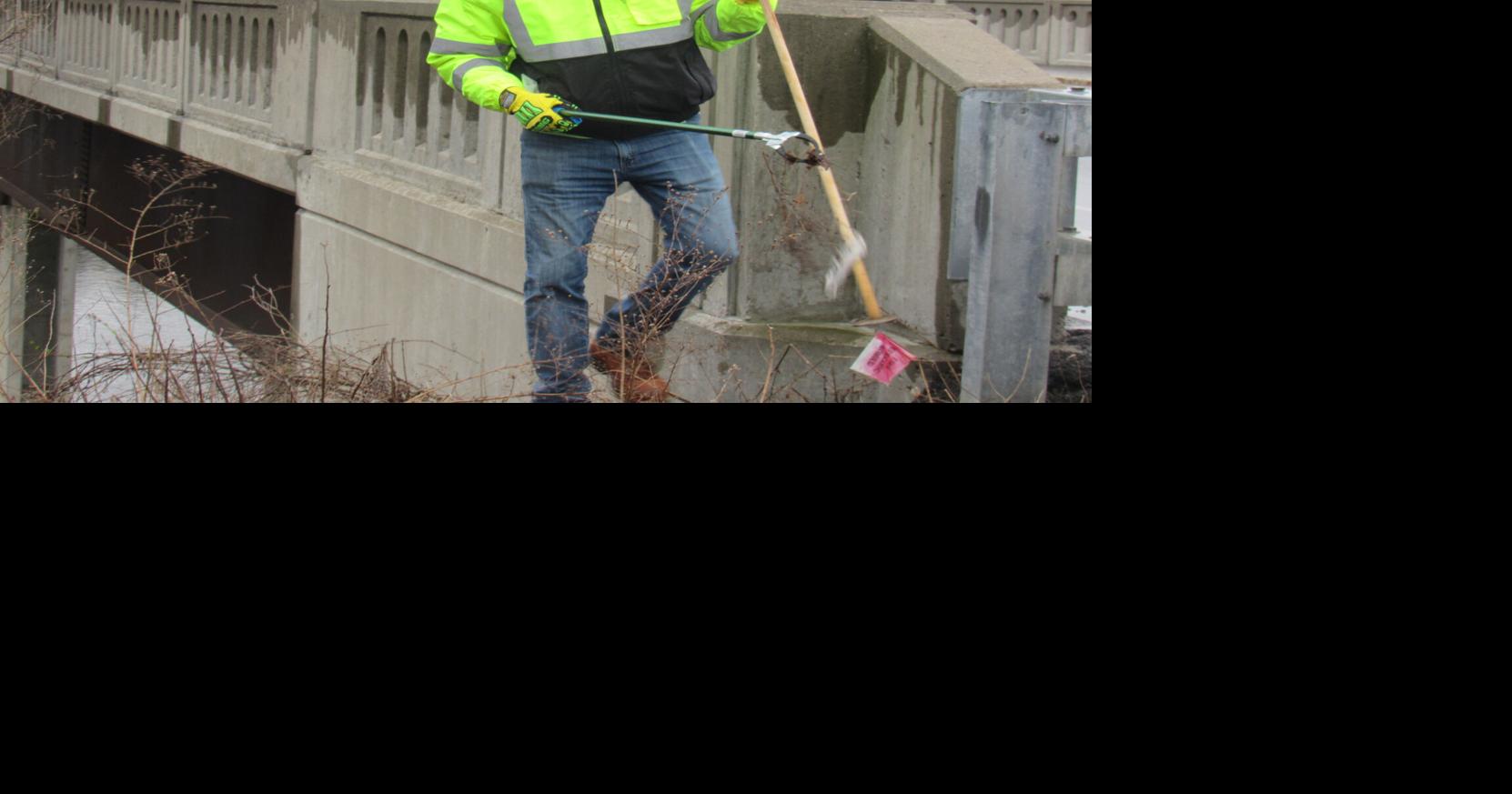 Arconic employees clean up stretch of County Route 42 as part of Adopt ...