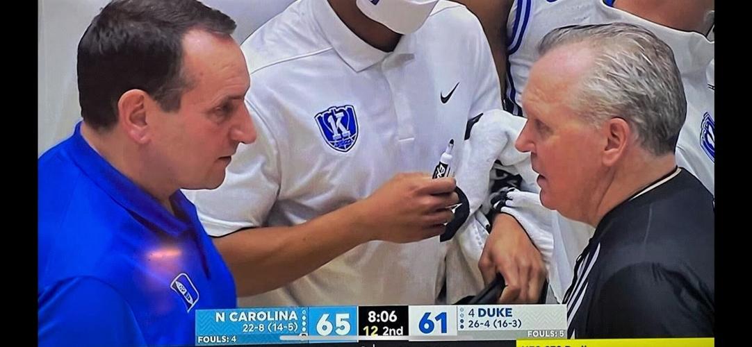 Ogdensburg’s Luckie enjoys calling Coach K’s final home game at Duke ...