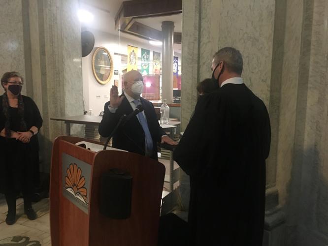 Watertown City Council members Ruggiero, Hickey, Olney sworn in ...