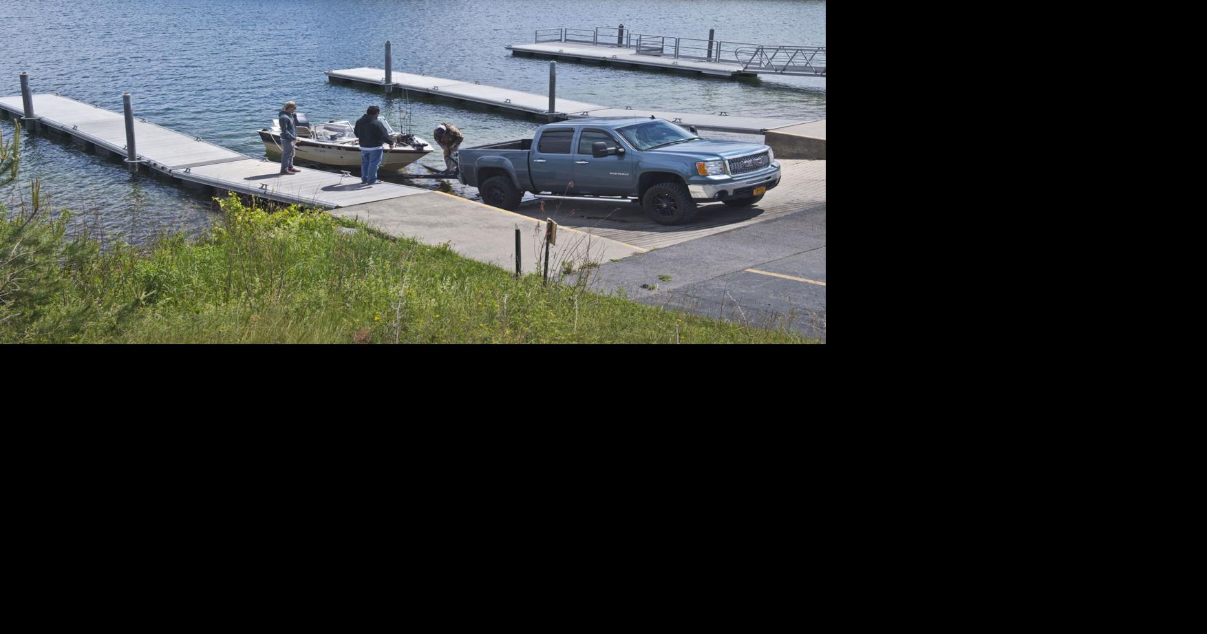 Massena Intake boat launch, park closed for construction | St. Lawrence ...