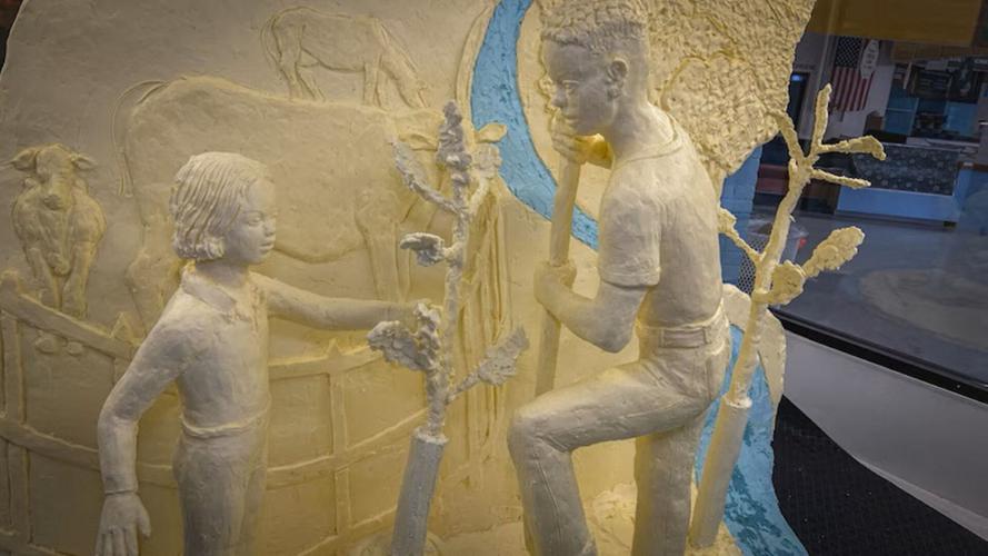 State Fair butter sculpture unveiled | Kidscontent | nny360.com