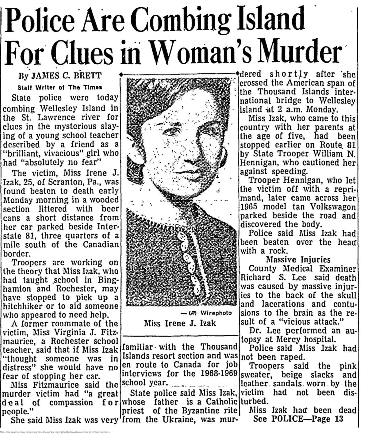 Attorney takes a novel approach to unsolved 1968 murder | Local History ...