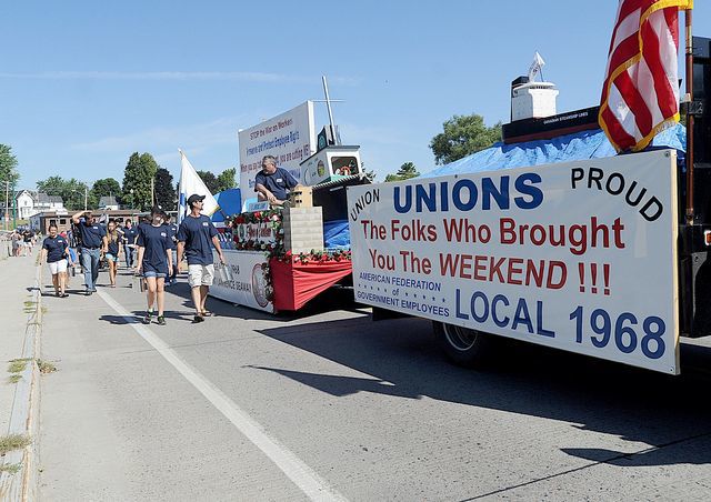 UNIONS SHOW SOLIDARITY AT PARADE | News | nny360.com