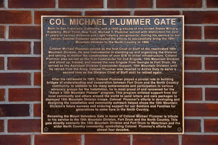 Fort Drum honors the late Col. Plummer, Maj. Bowerman for legacies of ...