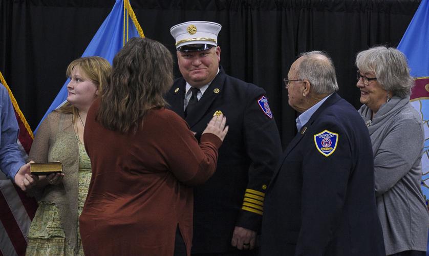 Paul Conzone sworn in as Oswego Fire Chief | Oswego County | nny360.com