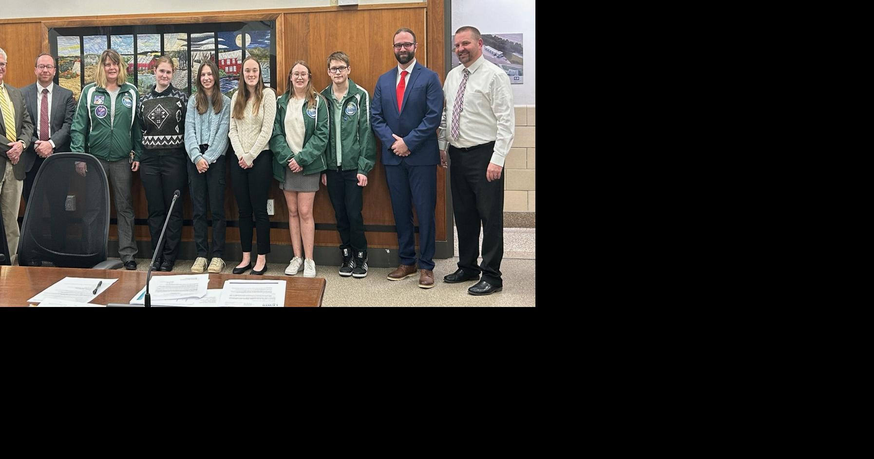 Harrisville students share results of their space mission experiments ...