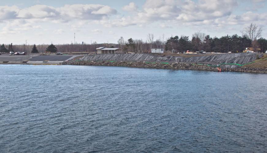 Construction work continues at Massena Intake Boat Launch and Park | St ...