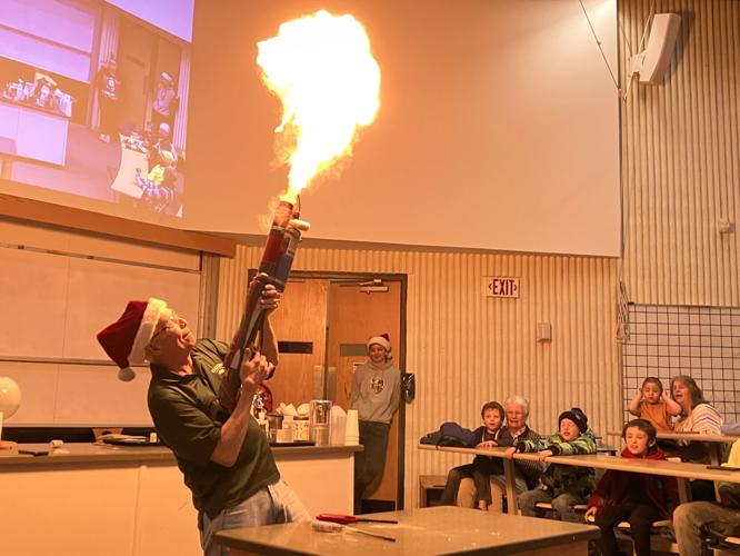 Chemistry Magic Show raises $1,100 & gifts for Potsdam Holiday Fund ...