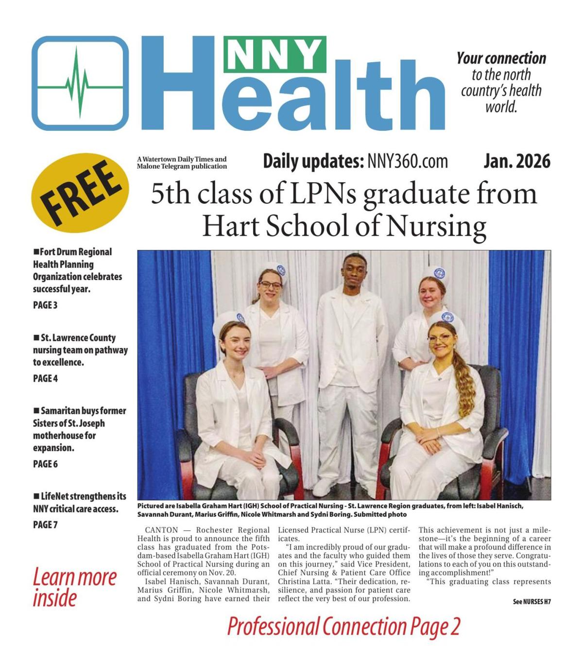 NNY Health January 2026 | NNY Health | nny360.com