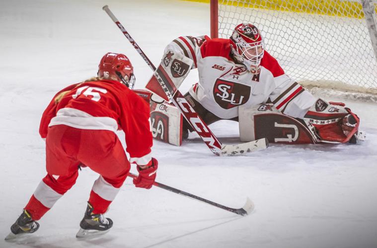 College women’s hockey: Saints upset Big Red in OT at Appleton Arena ...