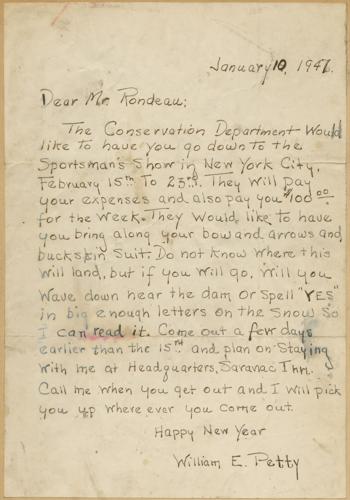 Noah John Rondeau spent his life in the woods | Local History | nny360.com