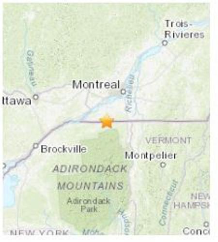 Earthquake in Quebec felt in Northern New York | St. Lawrence County ...