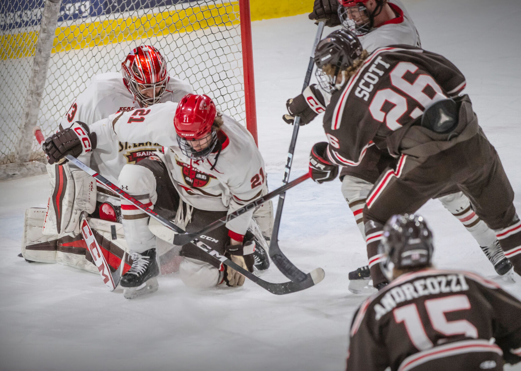 College roundup: Clarkson men’s hockey moves into second, St. Lawrence ...