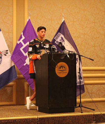 Terrance returns home following NHL draft, talks next steps | Pro ...