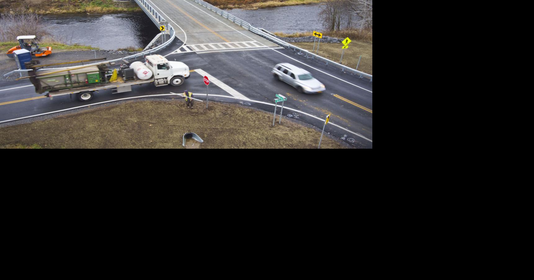 PHOTO: Finishing touch on Helena bridge | St. Lawrence County News ...