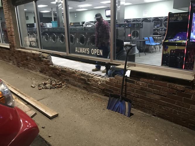 Laundromat damaged after pick-up truck crashes into building | | nny360.com