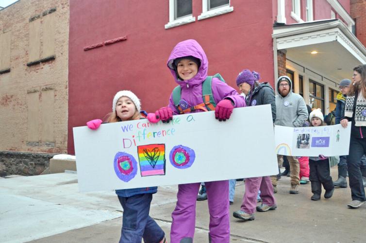 ‘Be brave like Ruby’: Saranac students walk to school on 65th ...