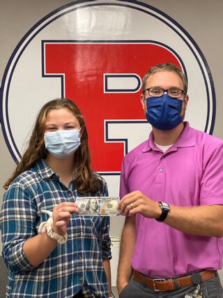 100 for 100: PACS Middle-High School principal awards senior $100 for ...