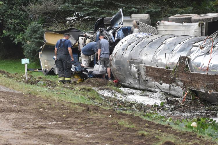 Milk tanker spills load in Ancram | News | nny360.com
