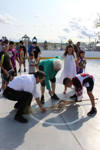Tribe dedicates lacrosse box to Travis Solomon | News | nny360.com