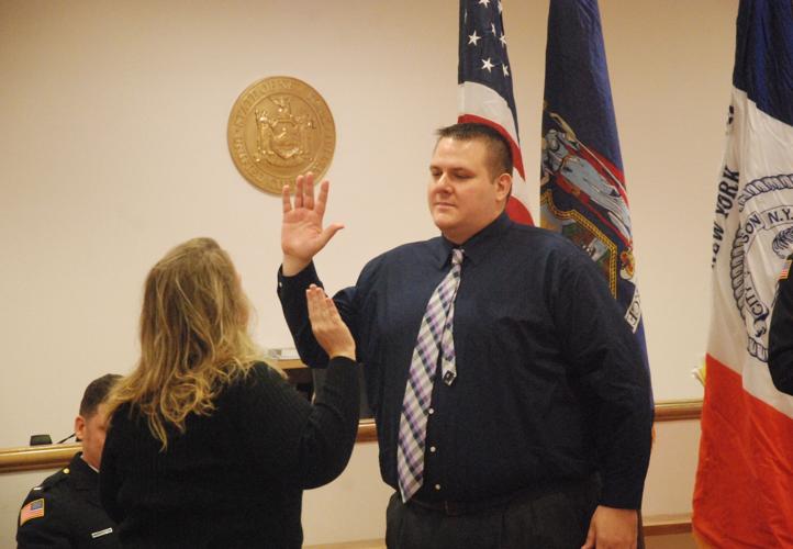 Hudson police promotes, swears in new officers | News | nny360.com