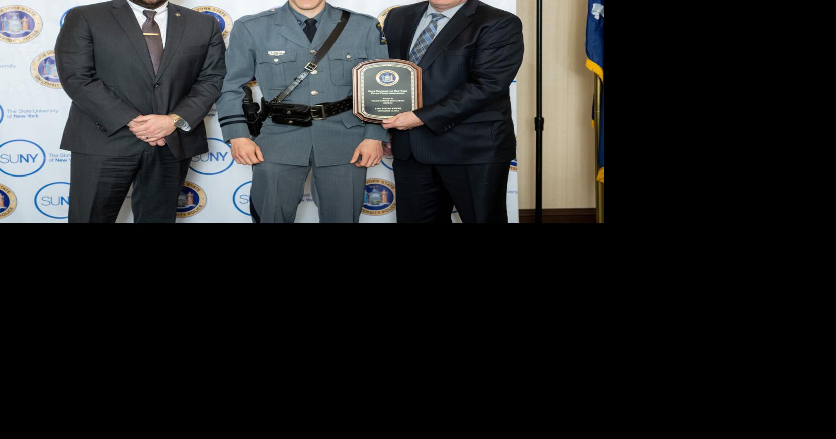 SUNY Oswego officer’s life-saving work honored during University Police ...