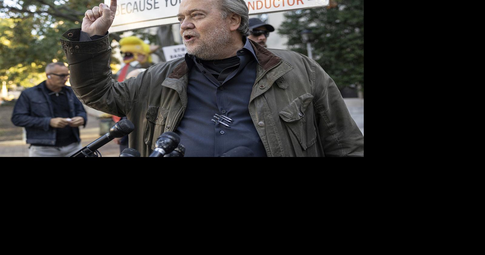 Steve Bannon sentenced to 4 months in prison for defying Jan. 6 ...