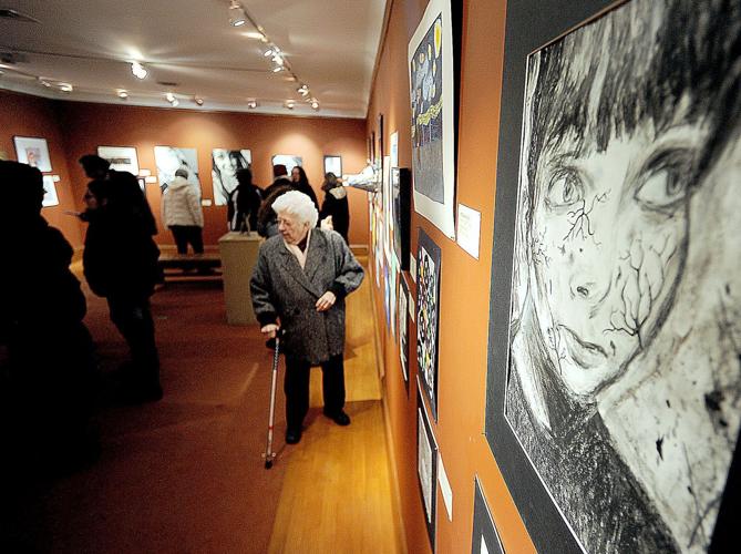 Student artwork at city gallery REMINGTON EXHIBIT: 13 schools ...