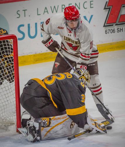 College hockey: St. Lawrence men complete sweep of Colorado College at ...