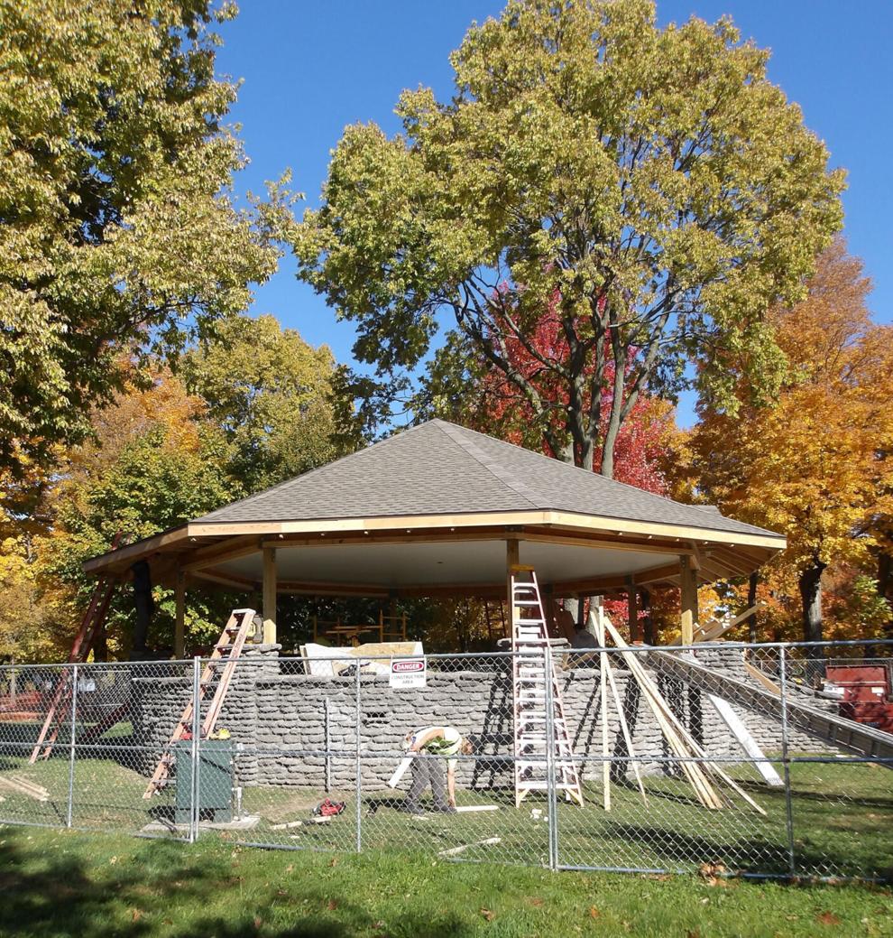 Thompson Park bandstand roof to make its debut in spring | Community ...