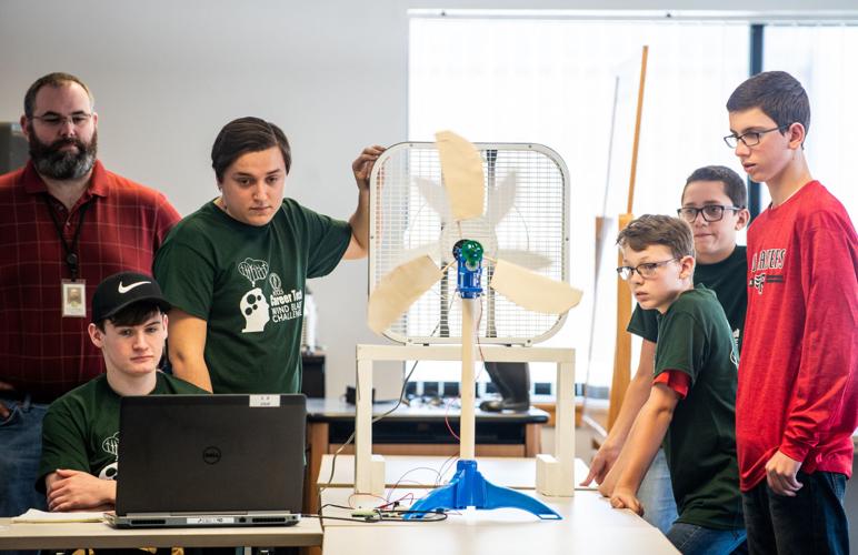 Giving design project a whirl Lewis County students join windmill ...