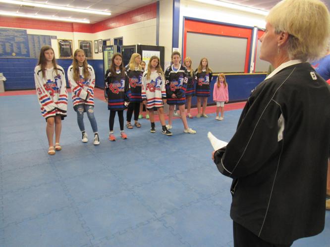 National champion Massena Chicks unveil new banner at Massena Arena ...