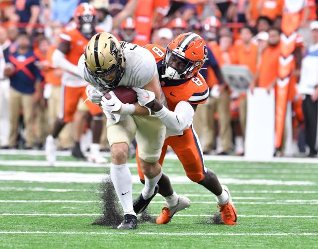College football: Syracuse celebrates colossal victory over Purdue to ...
