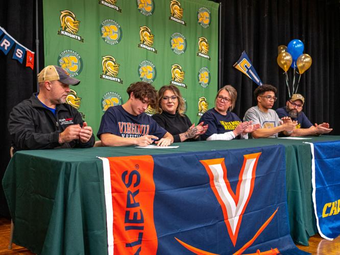 Copenhagen wrestlers Camper, Nevills commit to Division I colleges ...