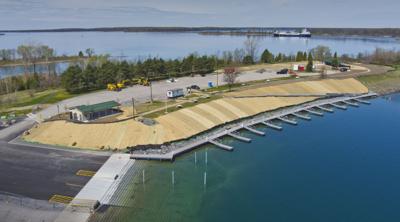 PHOTO: Massena boat launch work takes shape | St. Lawrence County News ...