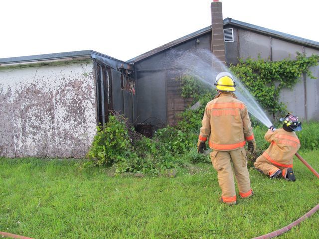 Blaze singes former Pamelia fire hall | News | nny360.com