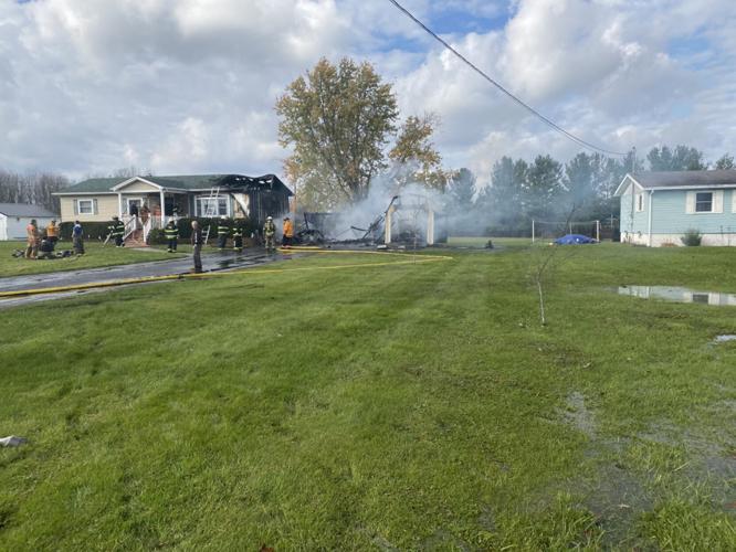 Garage destroyed, home damaged by fire Friday in Pamelia | Jefferson ...