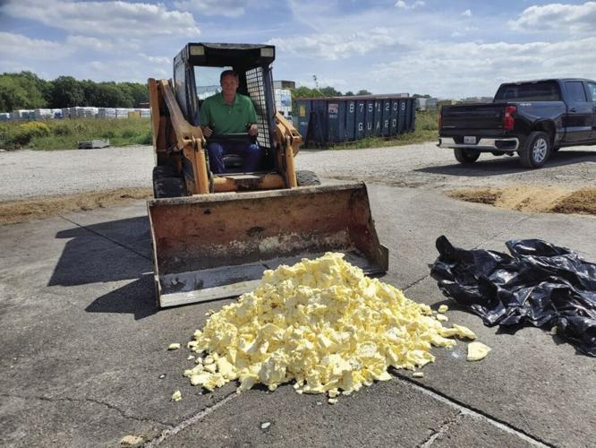 New York State Fair 800-pound butter sculpture recycled into energy at ...