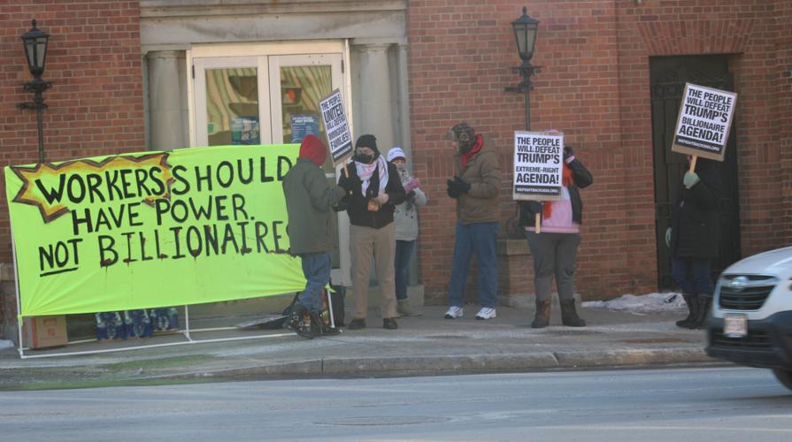 Cold protest in Canton | St. Lawrence County News | nny360.com