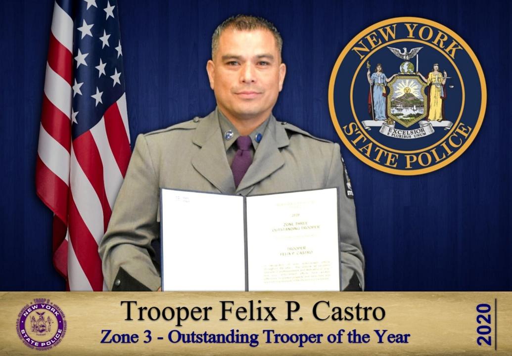 Dexter’s Felix Castro named trooper of the year | Achievers | nny360.com