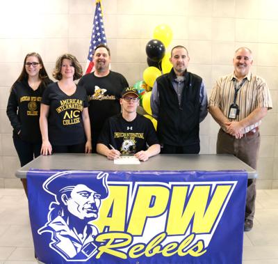 APW’s Jordan Mull signs letter of intent to play football at AIC | News ...